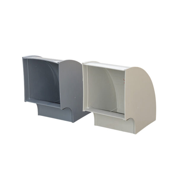 PP Square Duct 90° Elbow - PP duct